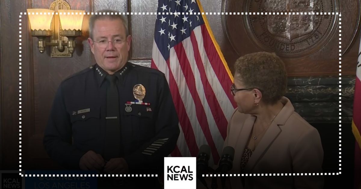 LAPD Chief Michel Moore to retire at end of February - CBS Los Angeles
