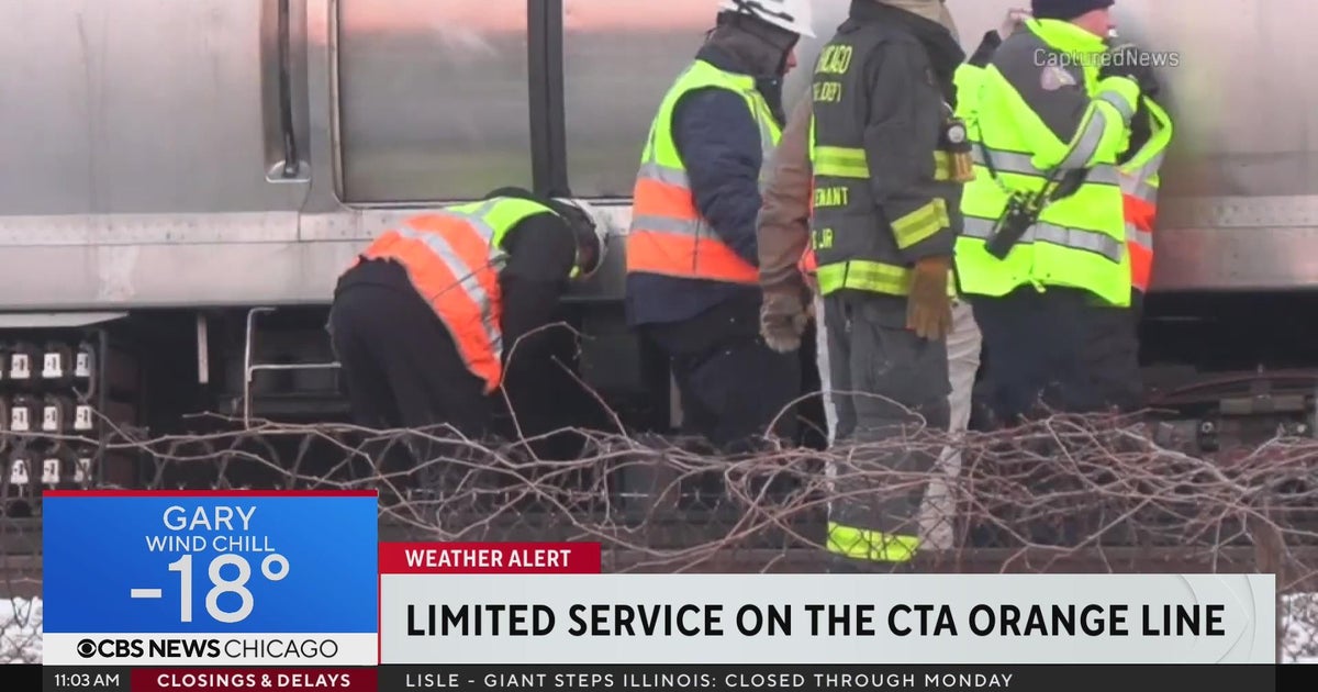 Limited service on CTA Orange Line after "comparatively minor ...