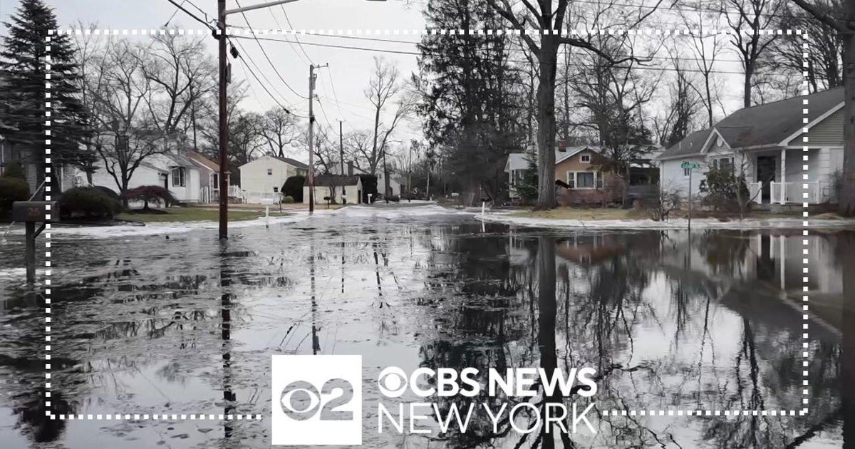 New Jersey frozen under floodwaters with more snow in store - CBS New York