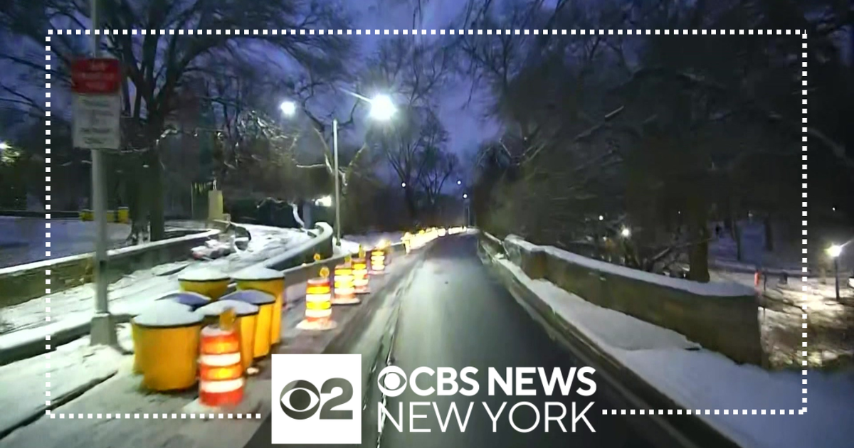 Snowy, slushy roads turn into sheets of ice across New Jersey - CBS New ...