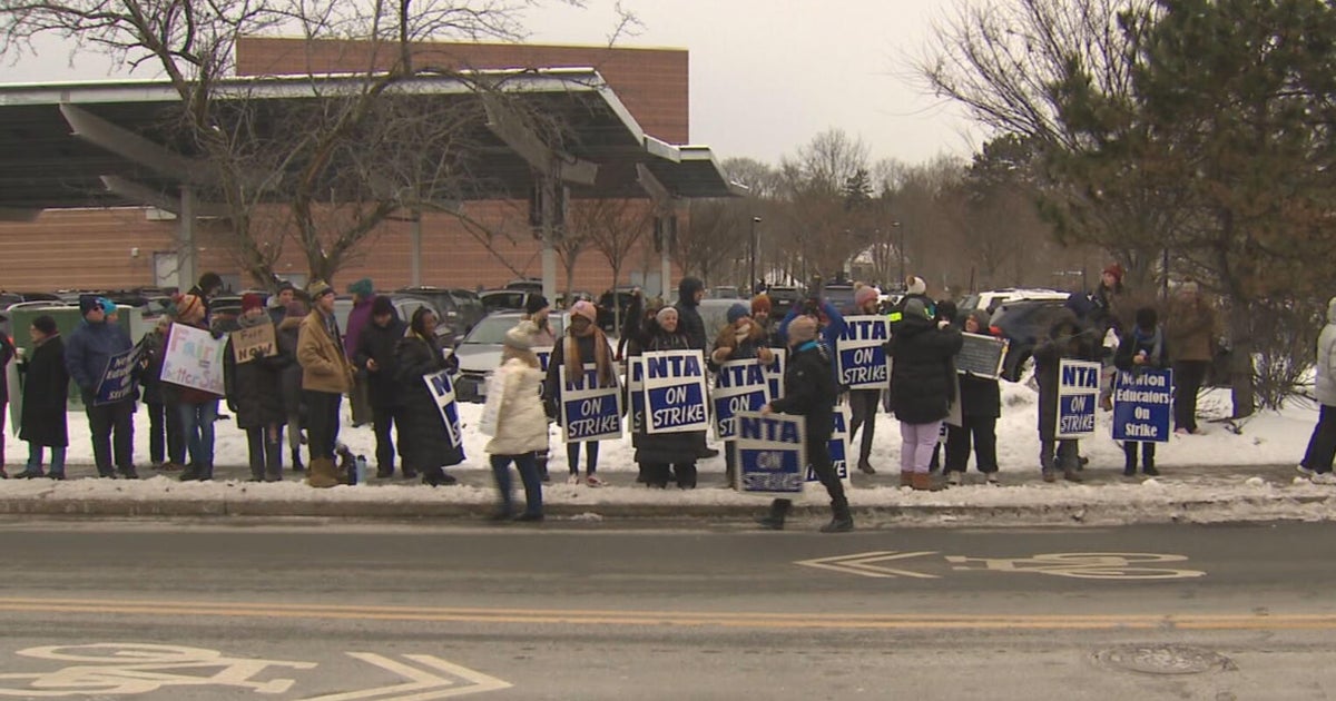 Newton teachers say they had "no choice" but to strike to "send a ...