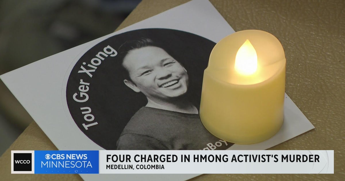 4 people charged with murder of Tou Ger Xiong in Colombia - CBS Minnesota