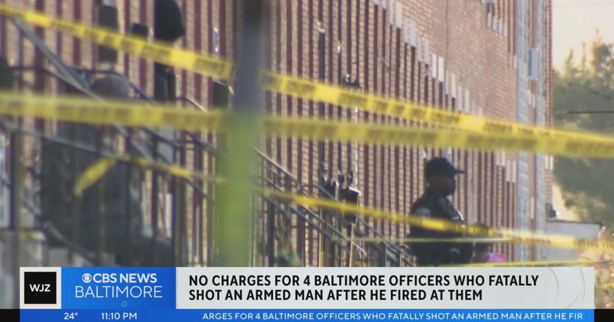 No charges for 4 Baltimore officers who fatally shot an armed man after ...
