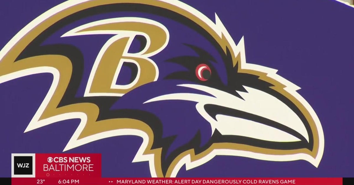 Ravens fans brave bitterly cold elements to support team - CBS Baltimore