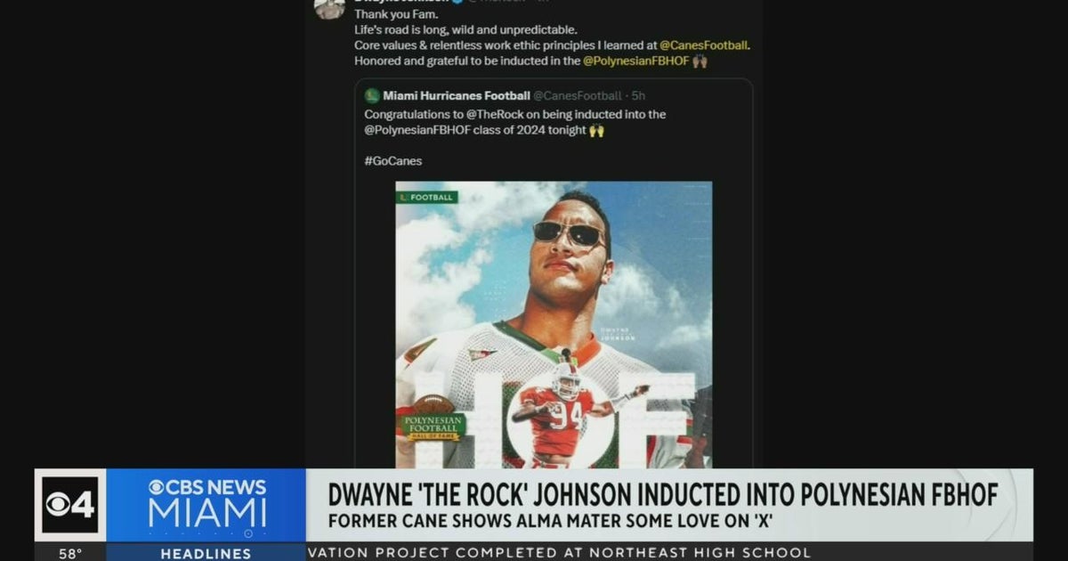 Dwayne "The Rock" Johnson inducted into Polynesian Football Hall of ...