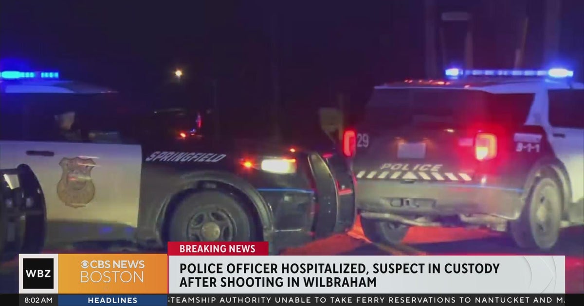 Wilbraham police officer hospitalized, suspect in custody after ...