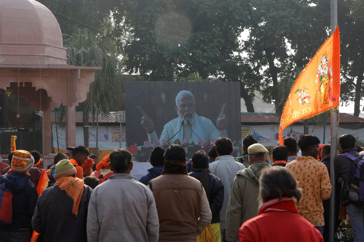 India's Modi inaugurates huge Ayodhya Ram Temple on one of Hinduism's ...
