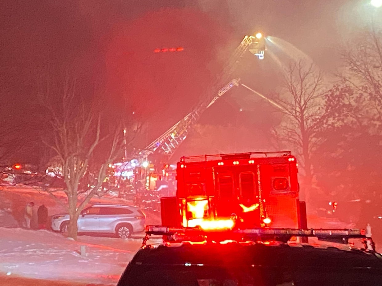 Bethel Park home destroyed in three-alarm fire - CBS Pittsburgh