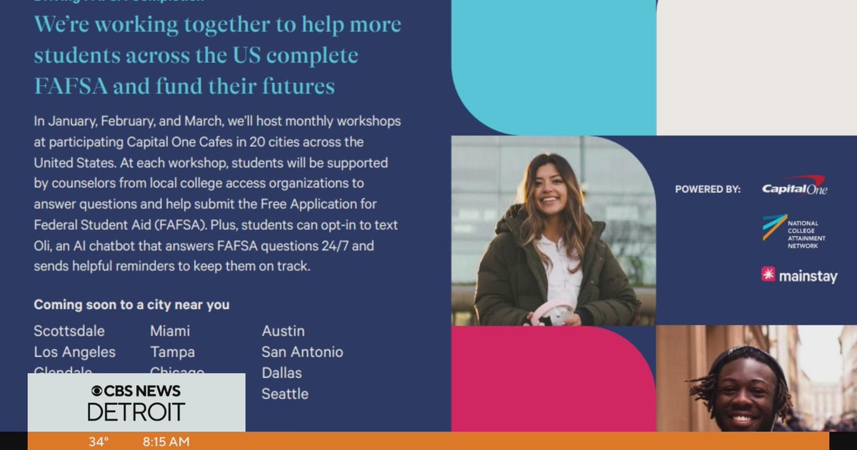 Detroit College Access Network and Capital One partner for FAFSA Cafés ...