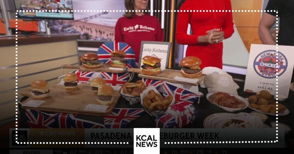 Pasadena Cheeseburger Week - CBS Los Angeles