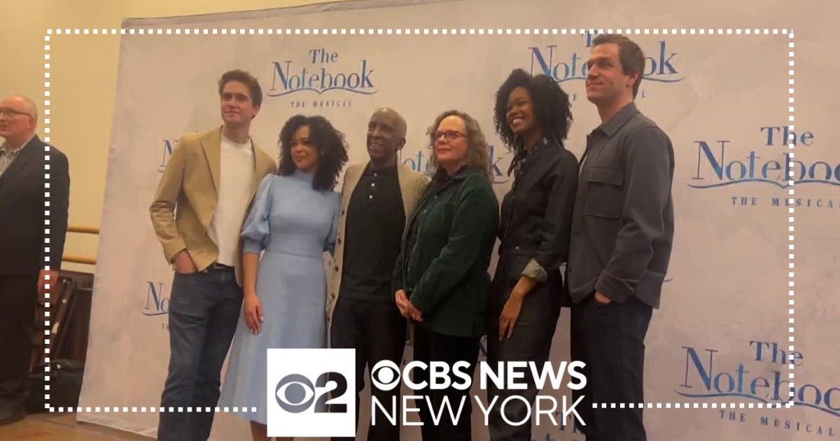 "The Notebook: The Musical" to begin Broadway previews - CBS New York
