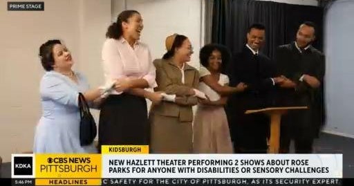 Local theater company helps kids learn about Rosa Parks - CBS Pittsburgh