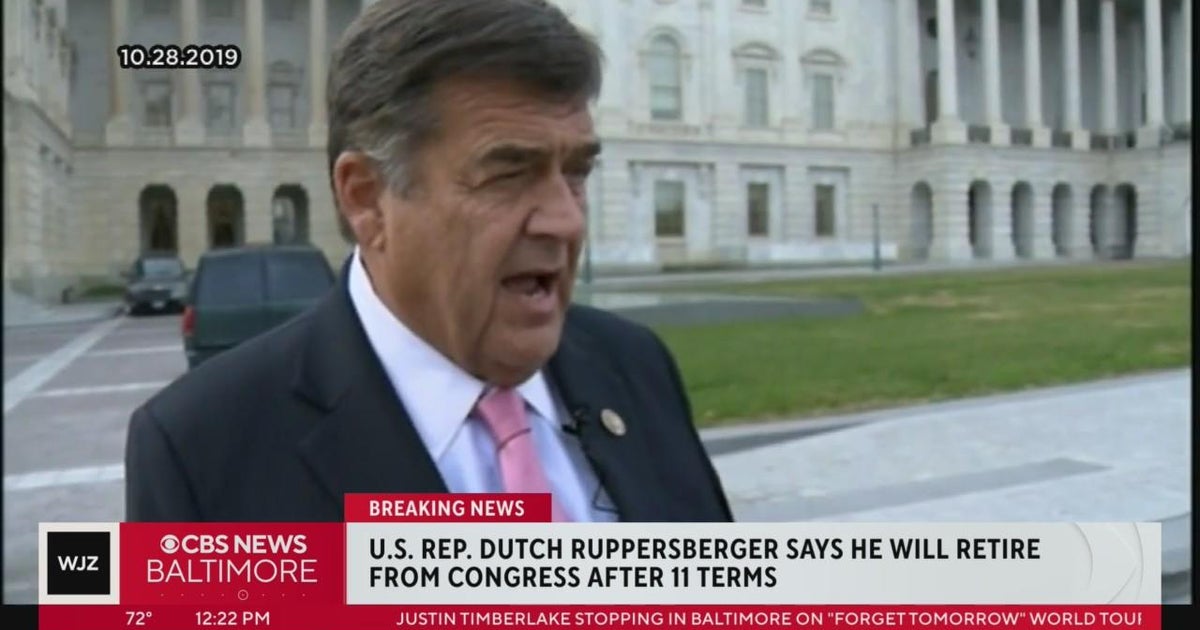 U.S. Rep. Dutch Ruppersberger says he will retire from Congress after ...