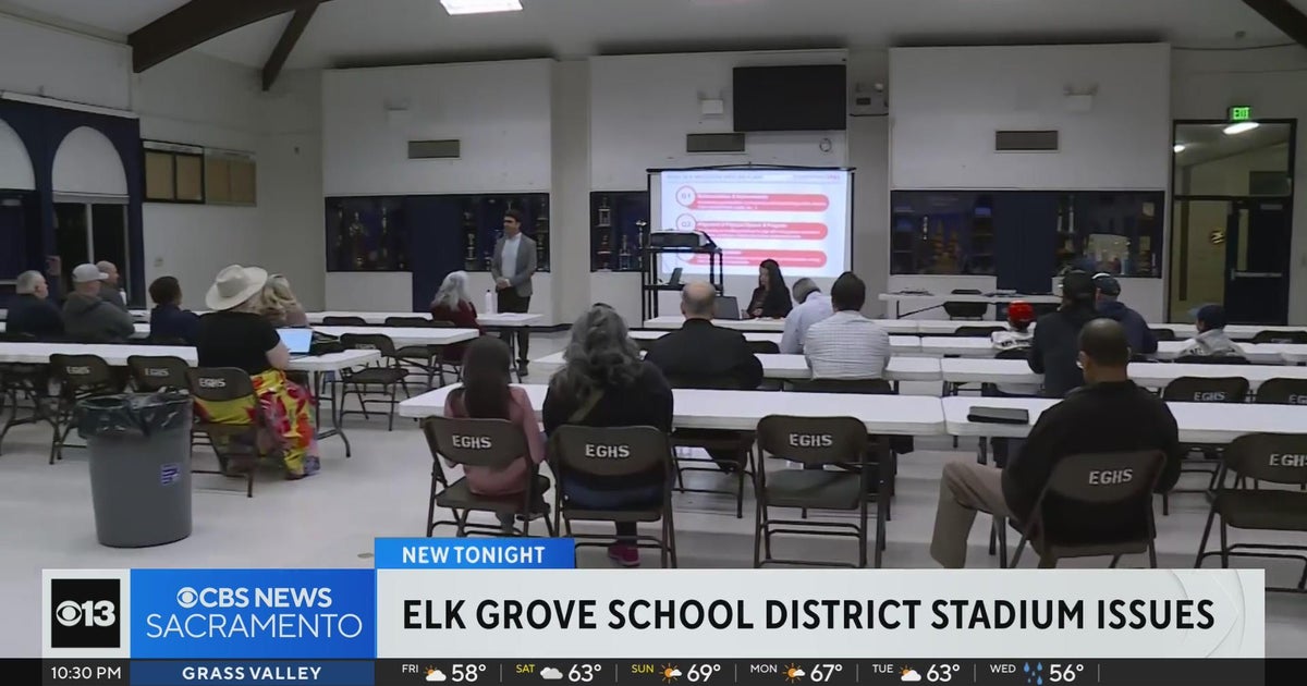 Elk Grove school stadium issues at center of community concerns - CBS ...