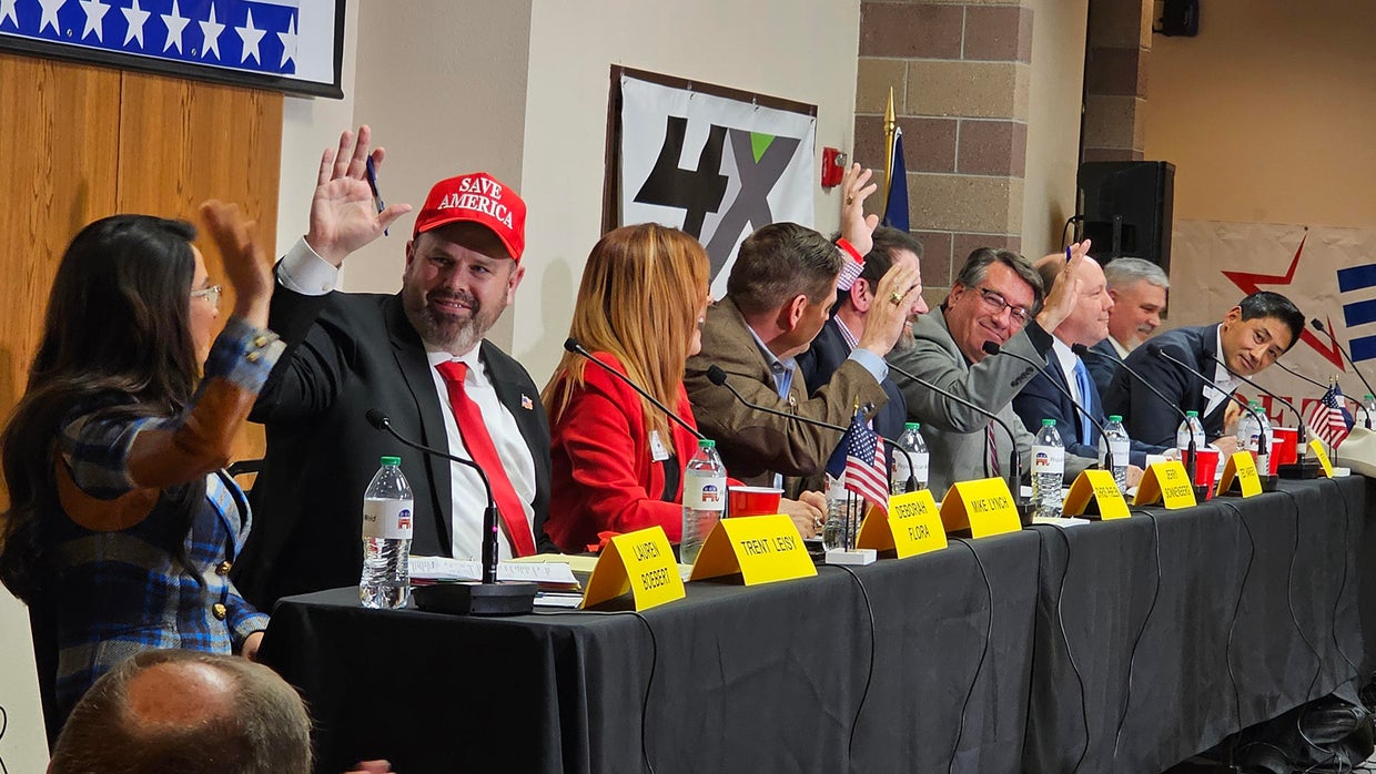 Lauren Boebert takes part in first debate since switch to Colorado's 4th Congressional District ...