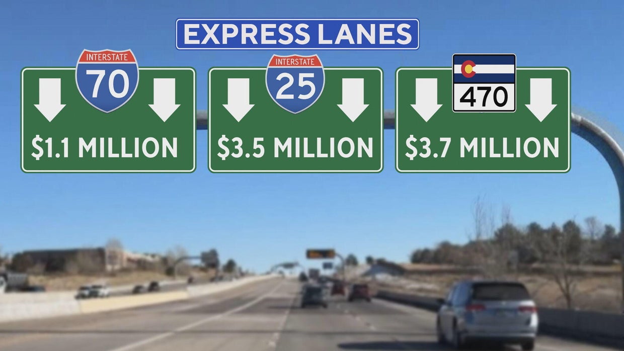Millions of dollars collected through Colorado express lane enforcement ...