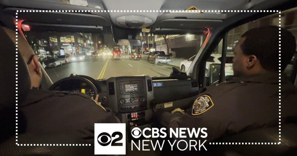Mayor Adams, City Councilmembers & media join NYPD for ride-along - CBS ...