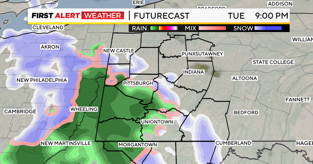 Pittsburgh Weather: Rain transitioning to light snow as night continues ...
