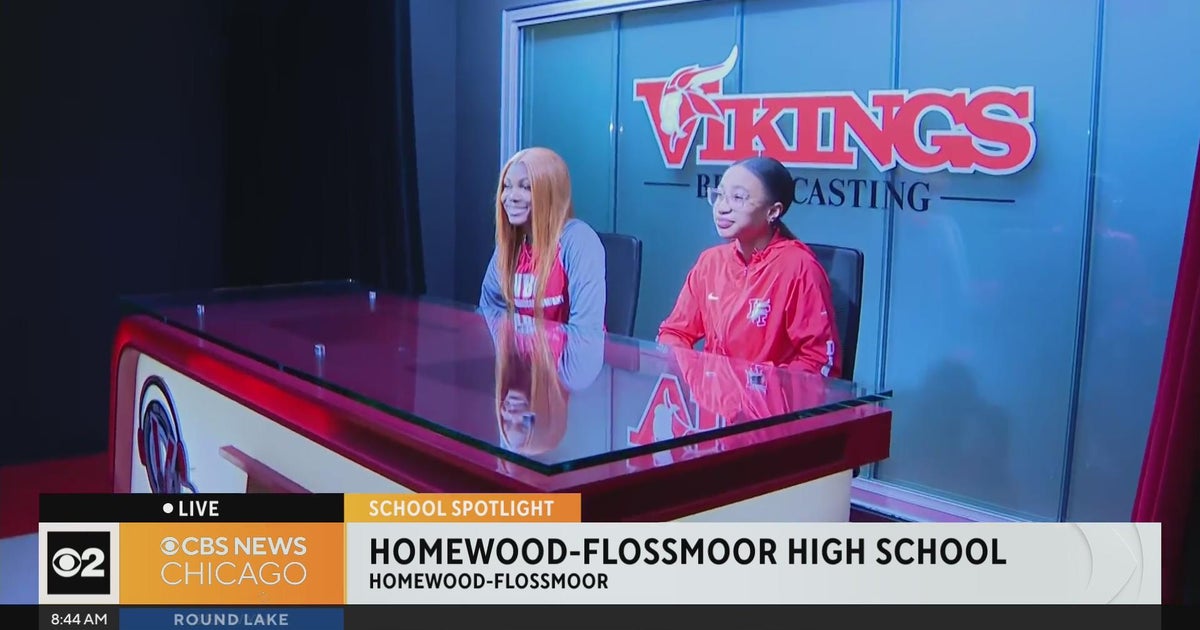 School Spotlight: Homewood-Flossmoor High School's broadcasters - CBS ...