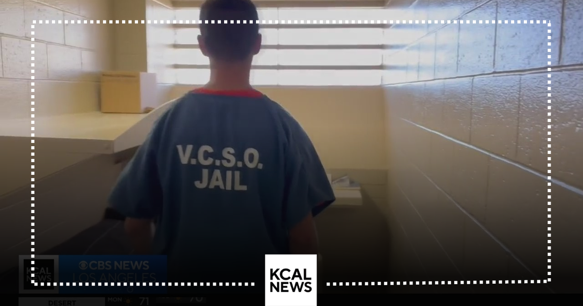 Inside a jail unit specifically made for military veterans - CBS Los ...