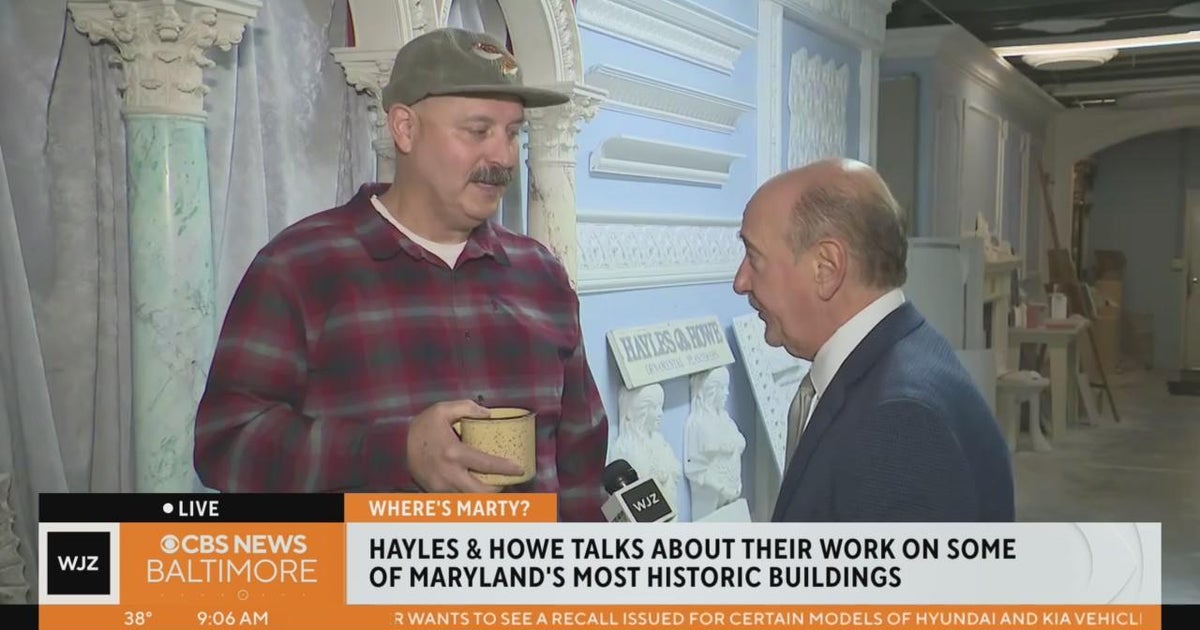 Where's Marty? At Hayles and Howe, a plaster company with iconic work ...