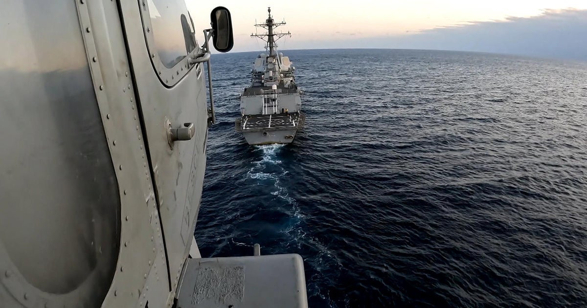 An inside look at U.S. Navy ships tasked with securing the Red Sea ...