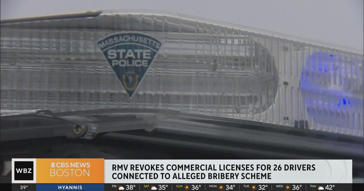Massachusetts RMV revokes CDL's for 26 drivers linked to bribery scheme ...