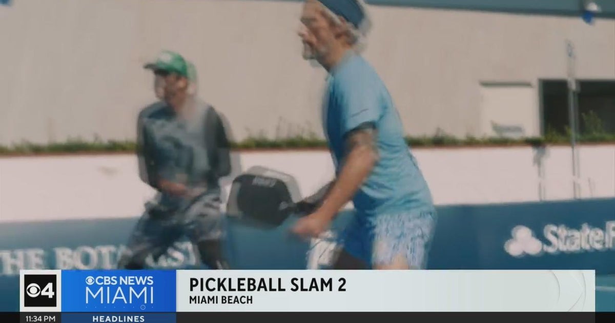 Pickleball Slam 2 at Miami Beach - CBS Miami