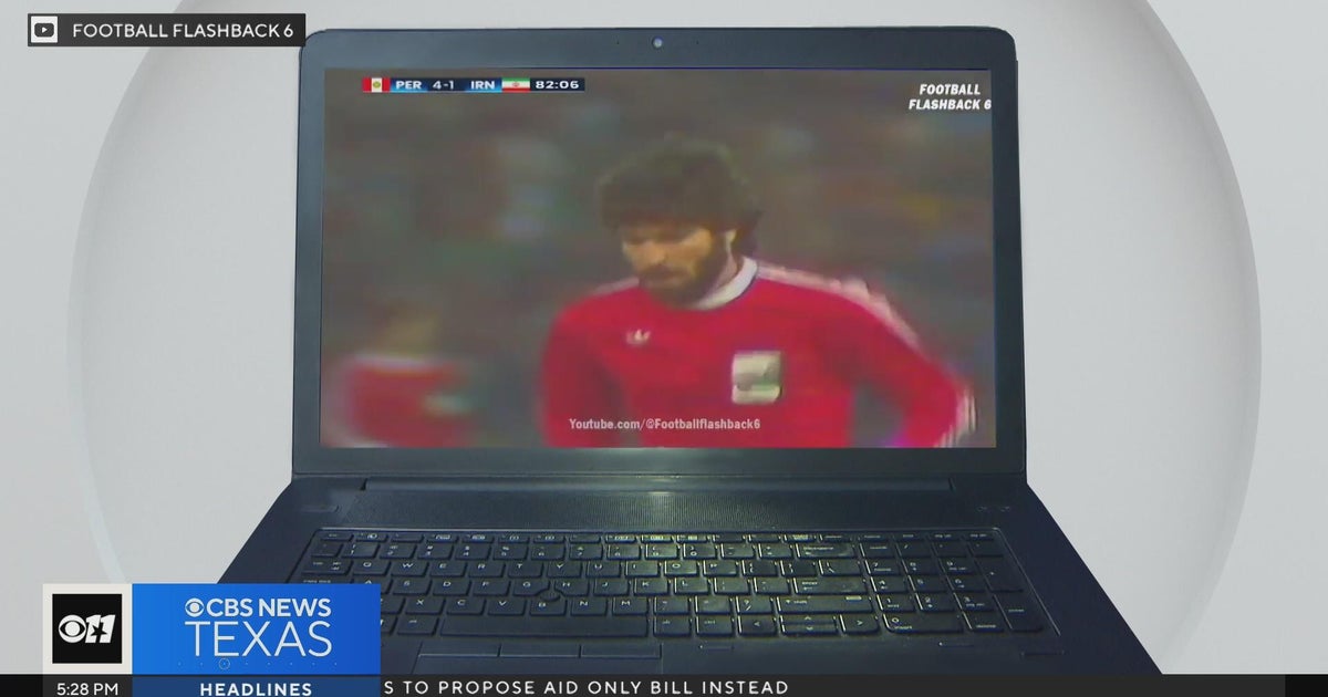 Retired footballer Hassan Nazari reflects on World Cup - CBS Texas