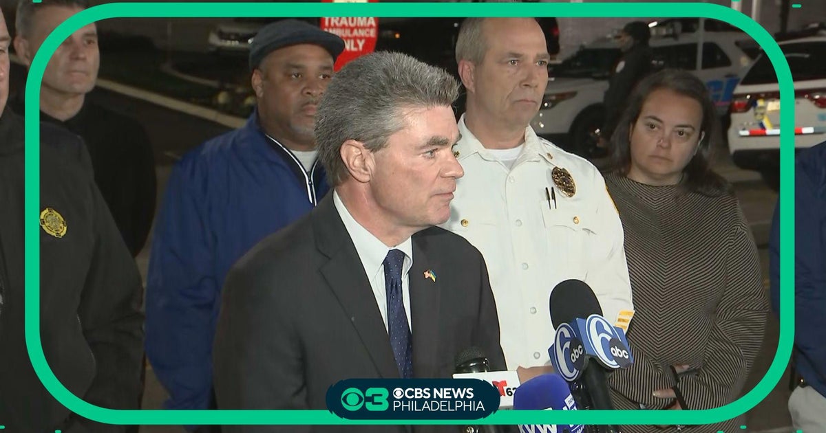 Delaware County DA speaks after two officers were shot in East ...