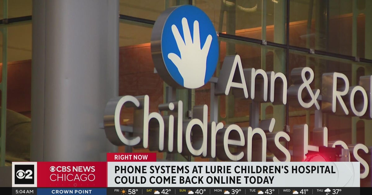Phone systems at Lurie Children's Hospital could come back online ...