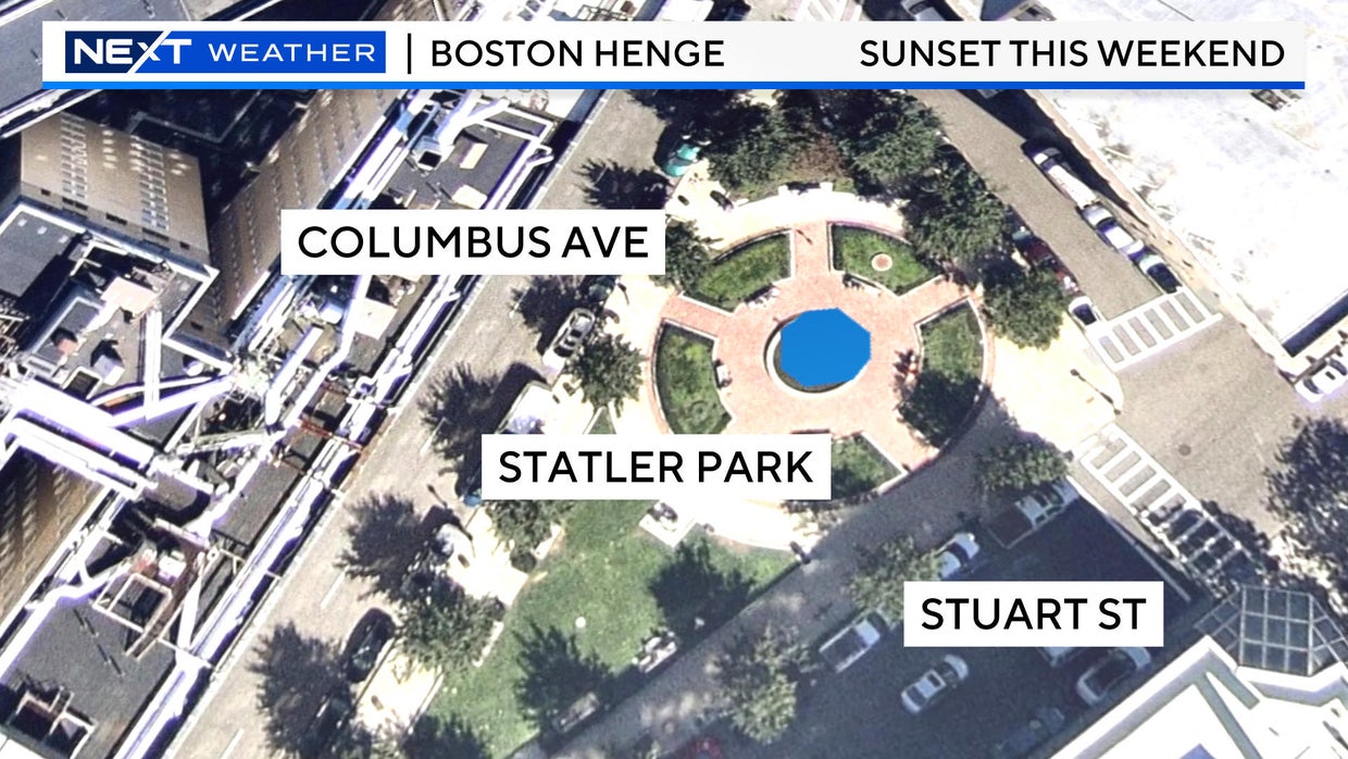How to see "Bostonhenge" at sunset - CBS Boston