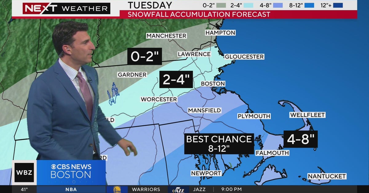Next Weather: WBZ Evening Forecast For February 12, 2024 - CBS Boston