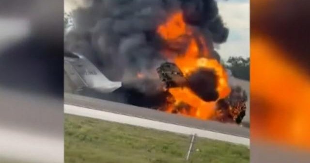 New details on deadly plane crash on Florida highway - CBS News