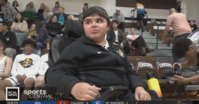 Crespi team manager providing inspiration - CBS Los Angeles