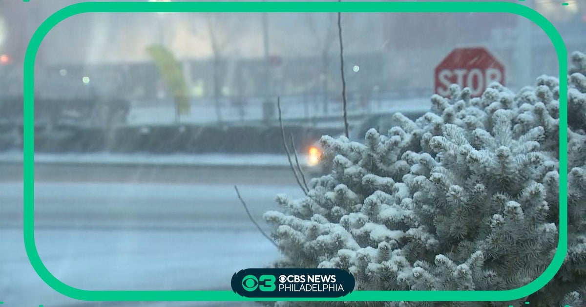 Snow And Wind In King Of Prussia Pa During Winter Storm Cbs