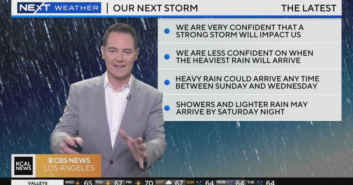 Another storm is coming. Here's what we know - CBS Los Angeles