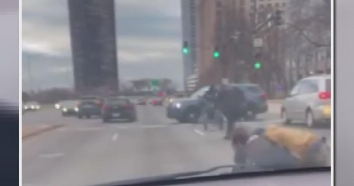 Viral video shows Chicago Police officers being hit by car by escaping ...