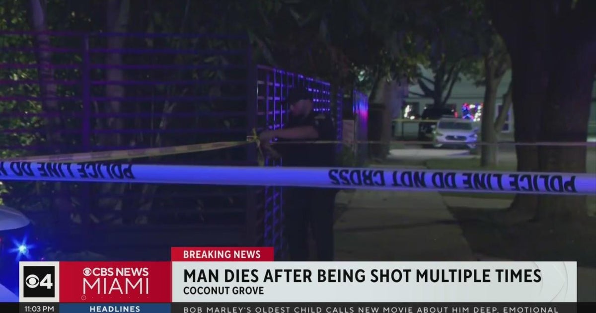 Man shot multiple times in Coconut Grove dies at JMH - CBS Miami