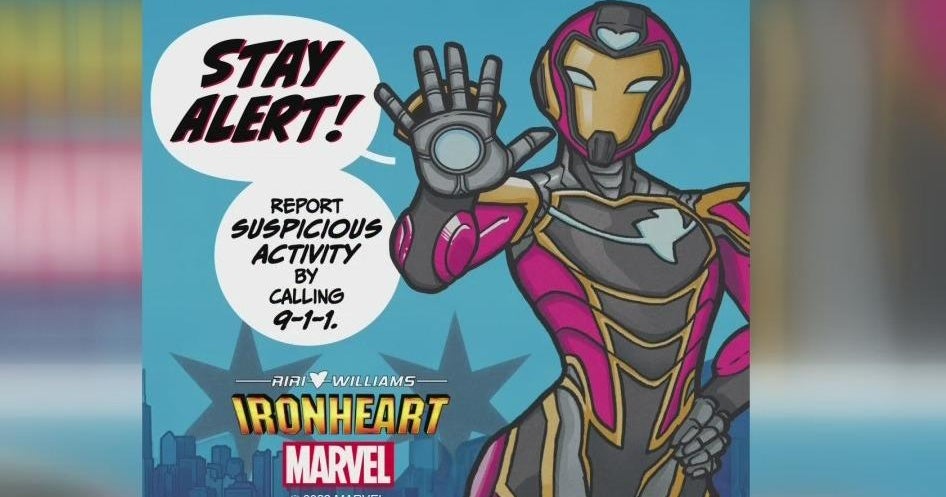 Chicago agency uses Marvel characters in safety messages - CBS Chicago