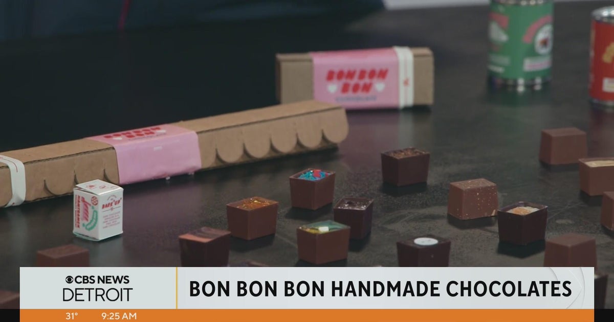Bon Bon Bon handmade chocolates for Valentine's Day - CBS Detroit