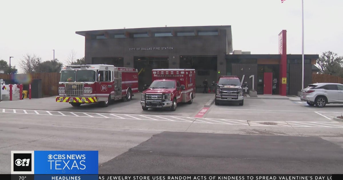 Dallas Fire-Rescue celebrates opening of Station No. 41 - CBS Texas