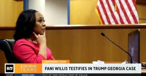 Fani Willis testifies in Trump's Georgia case - CBS Texas
