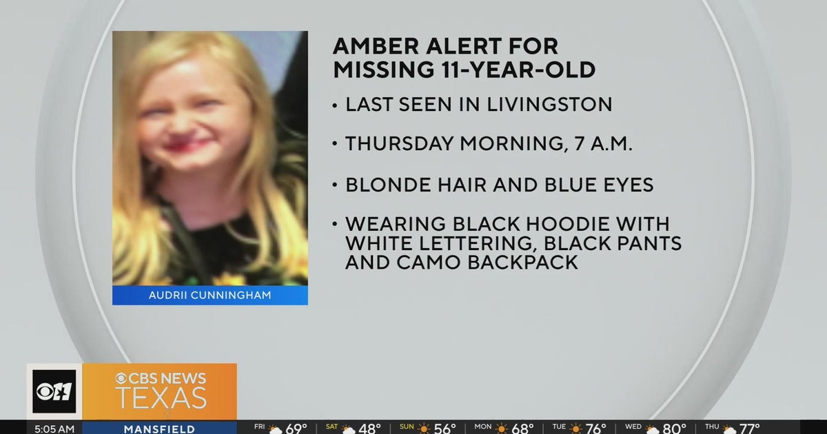 Amber Alert for missing 11-year-old near Houston - CBS Texas