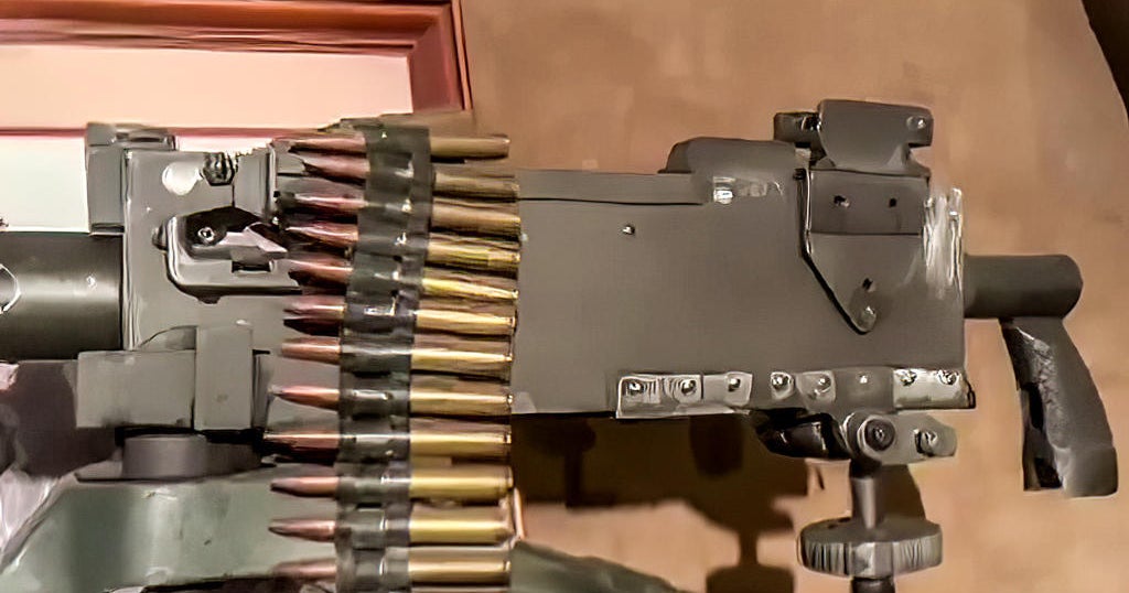 Massive arsenal including machine guns, assault rifles seized in ...