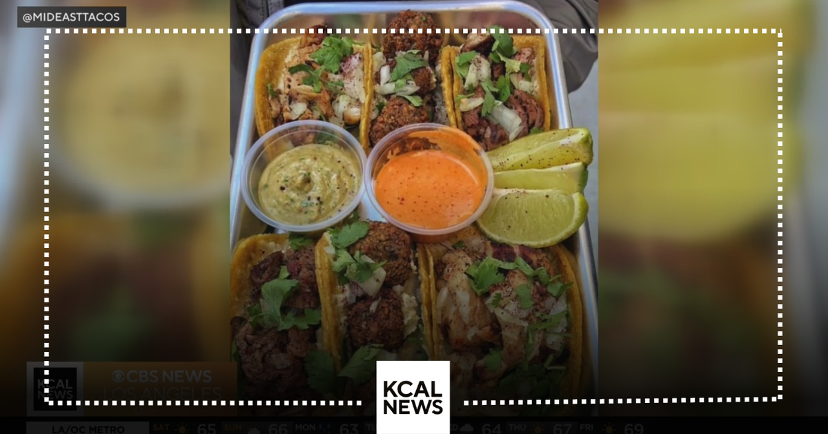 Mideast Tacos | KCAL Cuisine - CBS Los Angeles