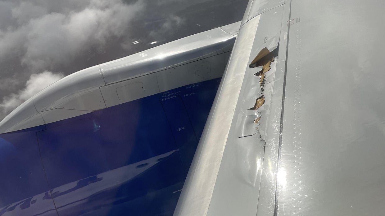 Passenger sees "wing coming apart" on United flight from San Francisco ...