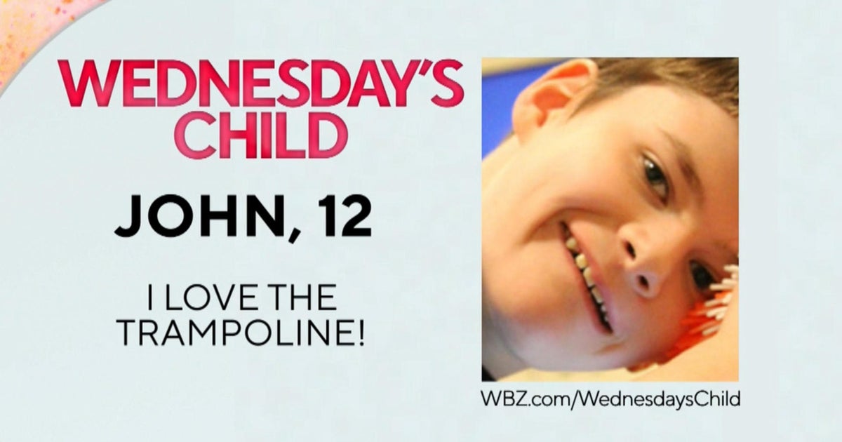 Wednesday's Child: 12-year-old John - CBS Boston