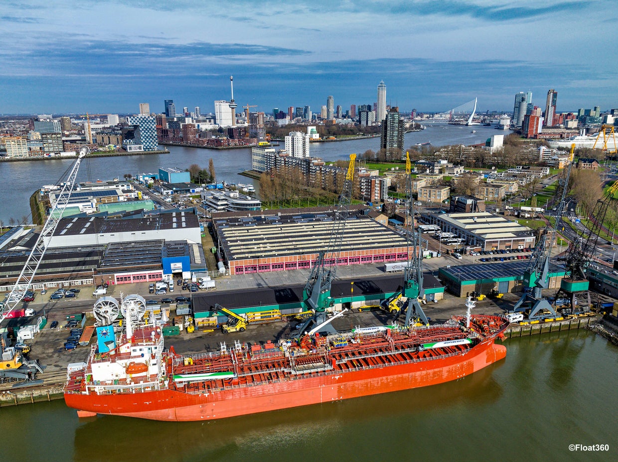 World's first hybrid wind and fuel powered chemical tanker sets sail ...