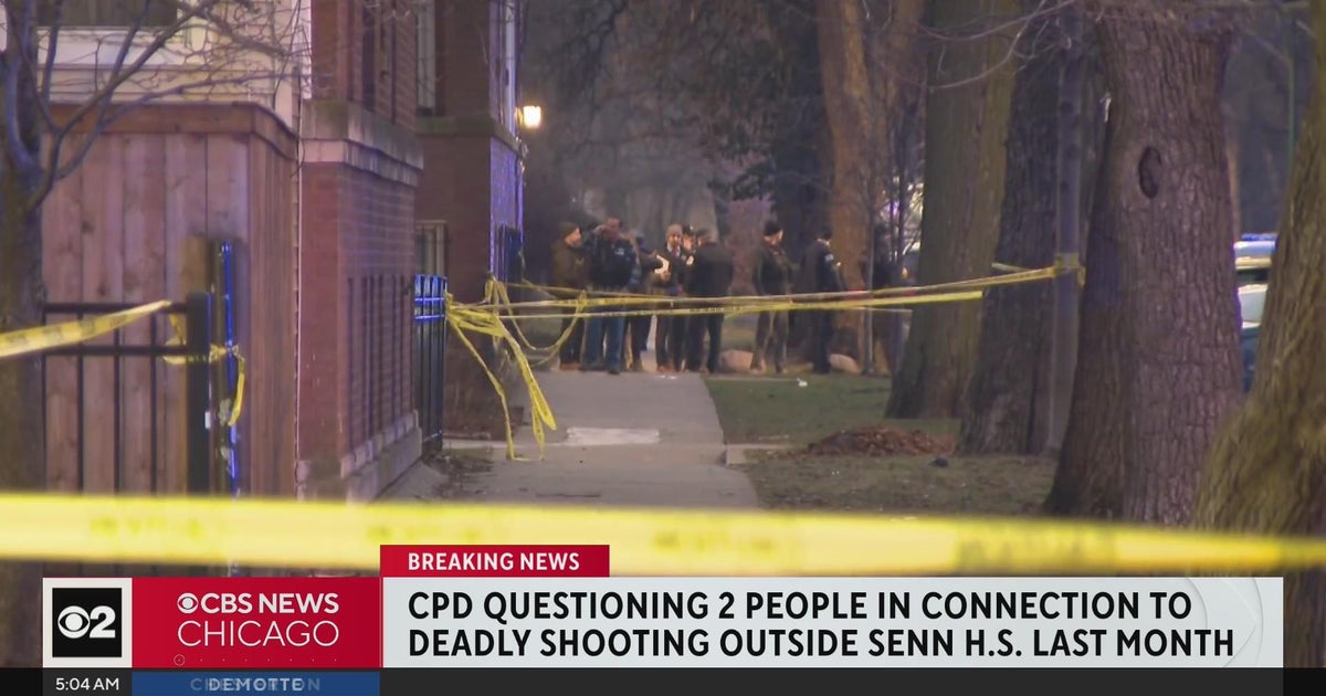 CPD questioning two people in connection to deadly shooting outside ...
